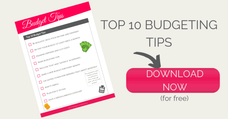 50+ Budgeting Tips To Help You Get Your Life Together!