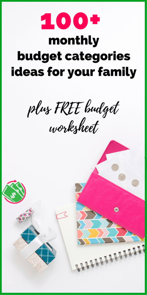 100+ Simple Budget Categories That Will Save Your Sanity - Budgets Made ...