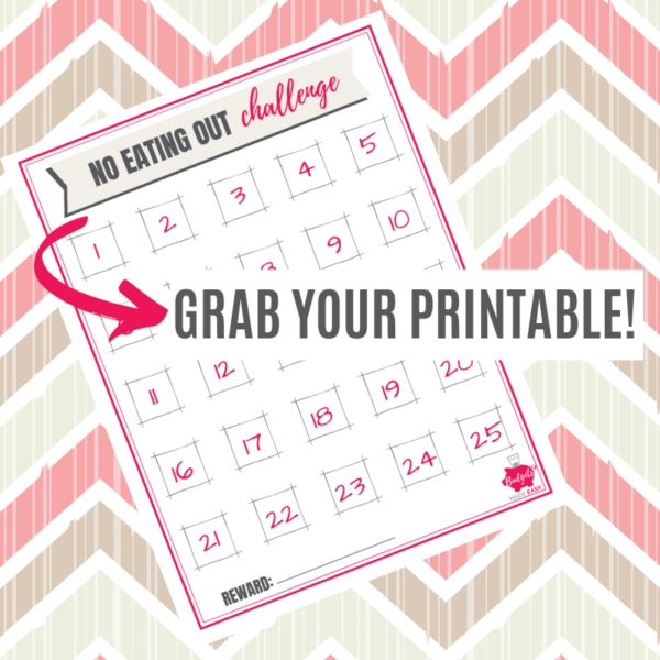 NO EATING OUT CHALLENGE - Budgets Made Easy