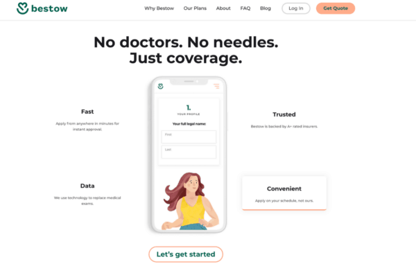 Bestow Life Insurance Review- The PAINLESS Way to Get Insurance