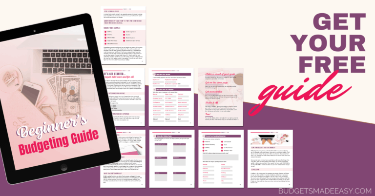 Budgeting for Beginners: FREE Step-by-Step Guide Budgets Made Easy
