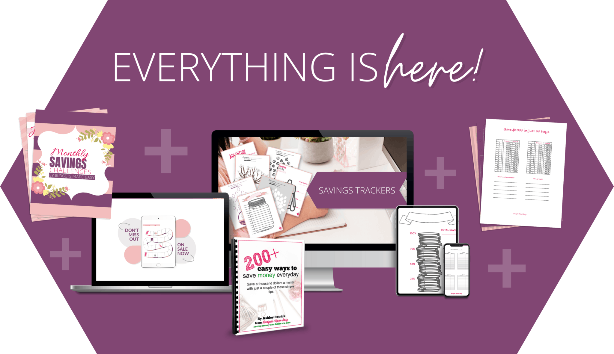 Ultimate Saving Money Bundle - Budgets Made Easy