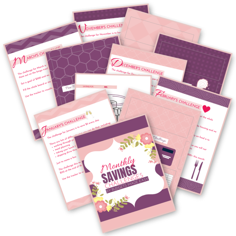 Ultimate Saving Money Bundle - Budgets Made Easy