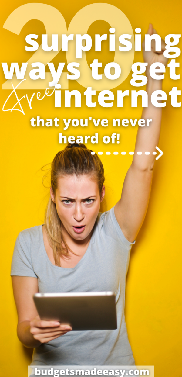 20 Surprising Ways to Get Free Internet! - Budgets Made Easy